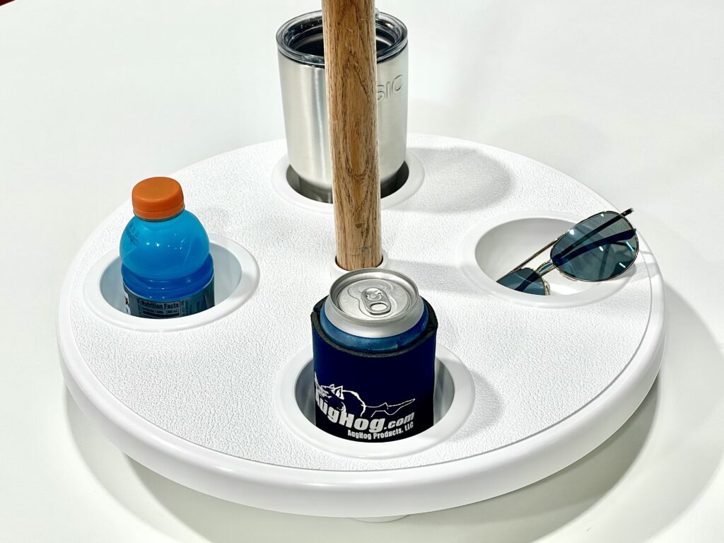 Beach Umbrella Table - AugHog Products LLC Beach Umbrella Table - AugHog Products LLC